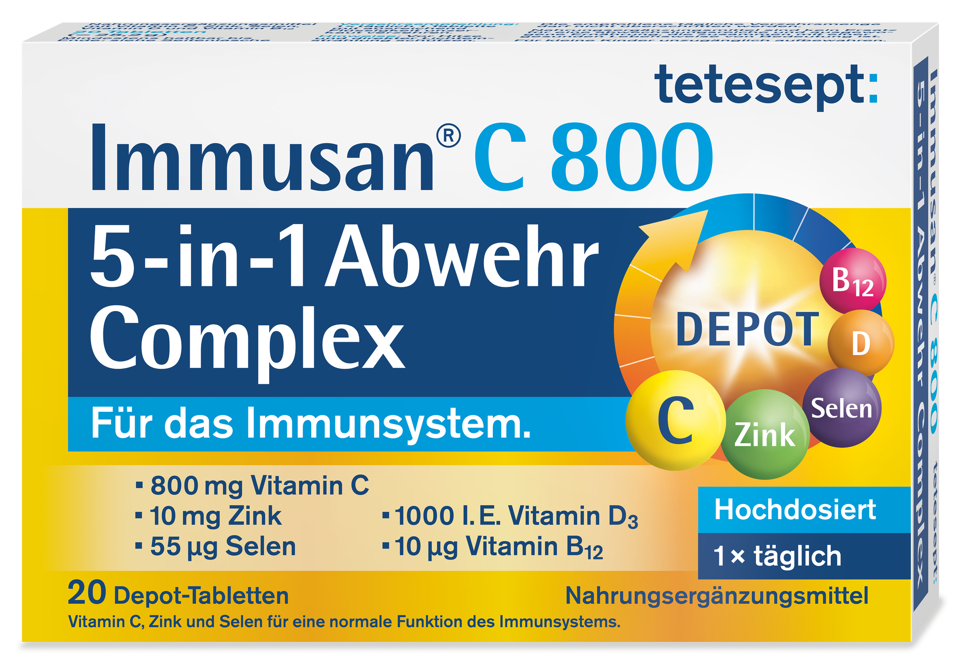Immusan® C 800 5 in 1 Abwehr Complex
